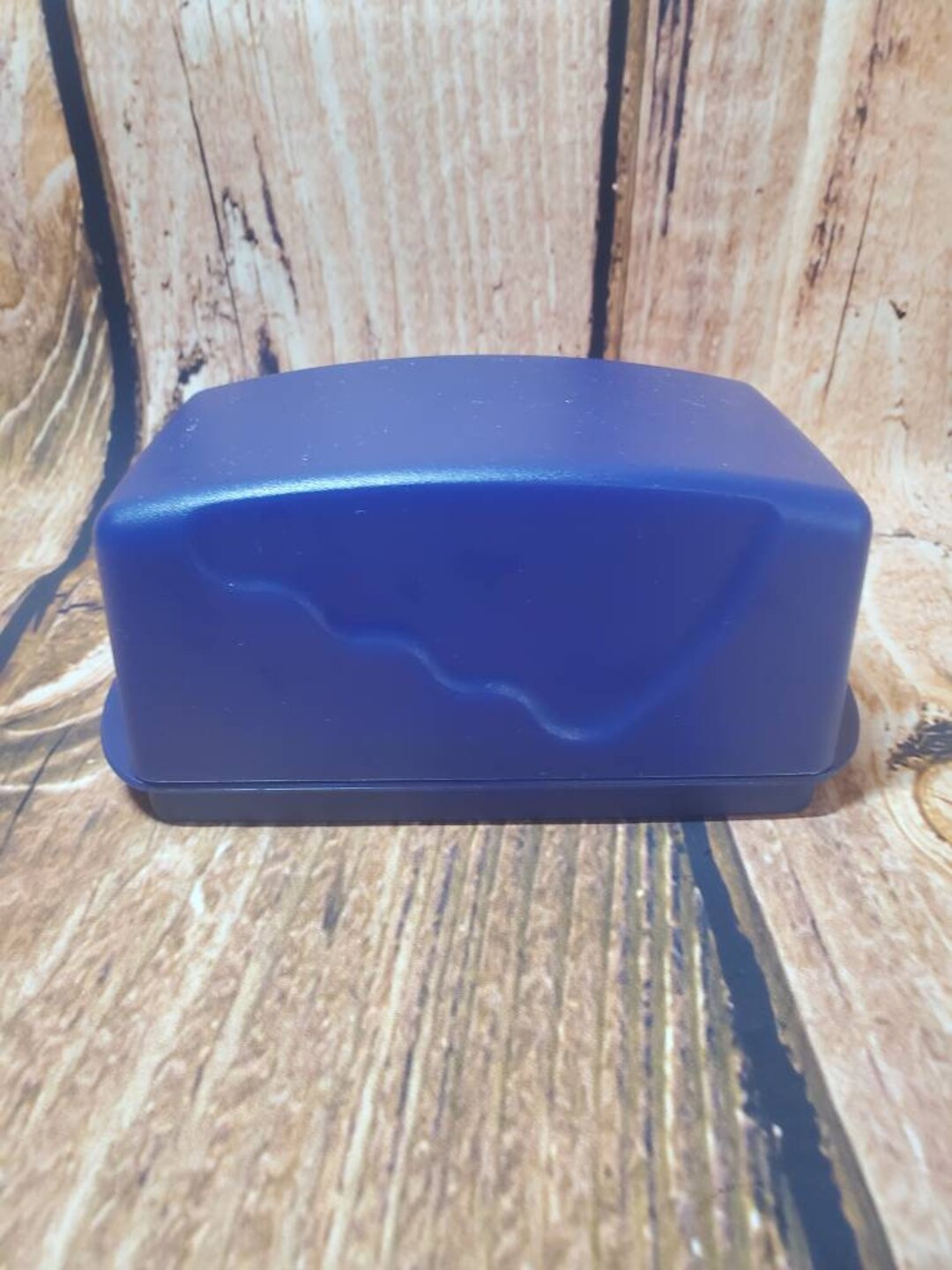 Tupperware Impressions Blue Butter Dish Holds 2 Sticks/1 Pound #3391 - Etsy