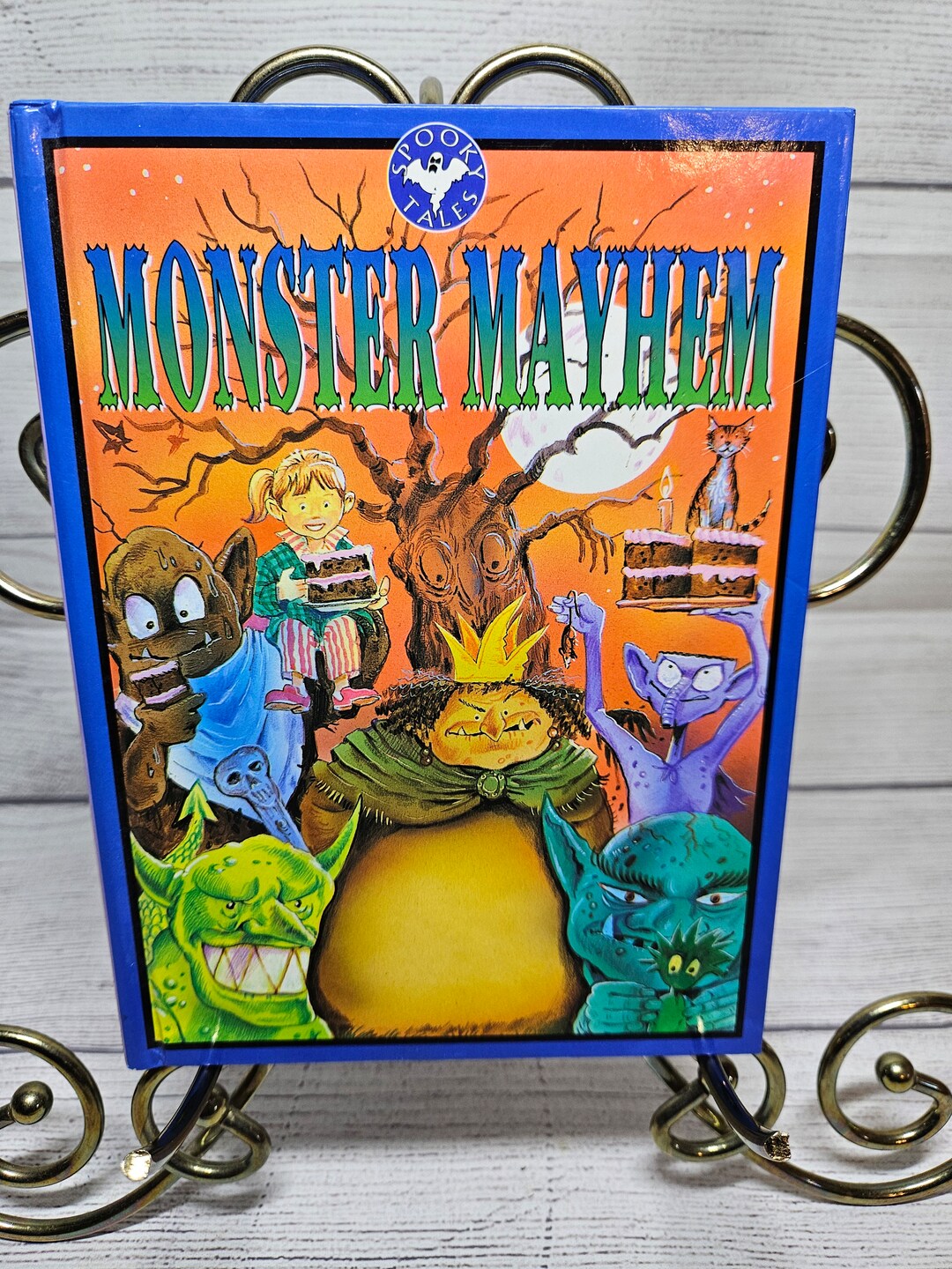 MONSTER MAYHEM Children's Book 1996 Hardcover Spooky Tales Templar Co ...
