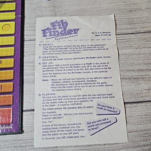 Vintage Electronic Fib Finder Game - Tested and Works! 2000 Pressman ...