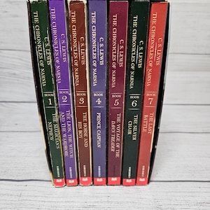 The Chronicles of Narnia Box Set by C.S. Lewis 1994 Paperback COMPLETE Set of 7 Volumes ...