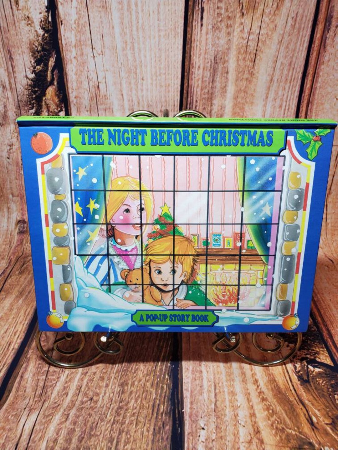 The Night Before Christmas Pop-up Book 1997 Grandreams - Etsy