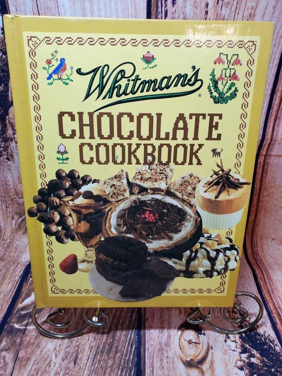 Whitman's Chocolate Book - Hardcover - 1987 Crescent Books - Chocolate ...