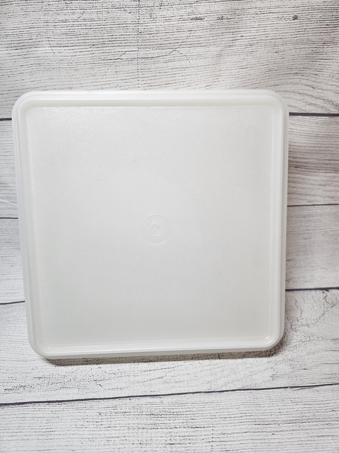 Vintage Tupperware Square Snack Storage Container #514 With Sheer Lid ...