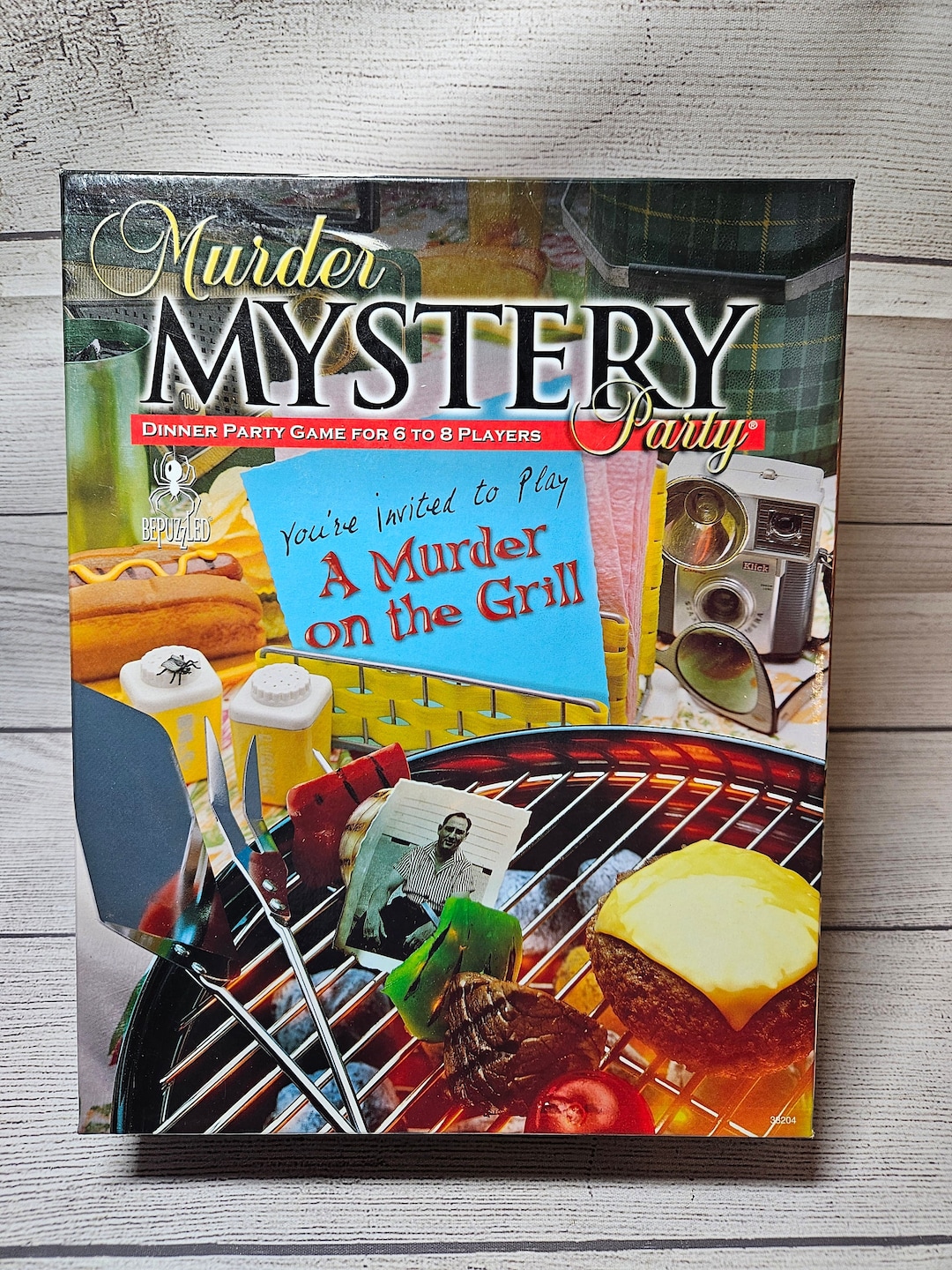 Murder Mystery Dinner Party Game a Murder on the Grill NEW OLD STOCK ...