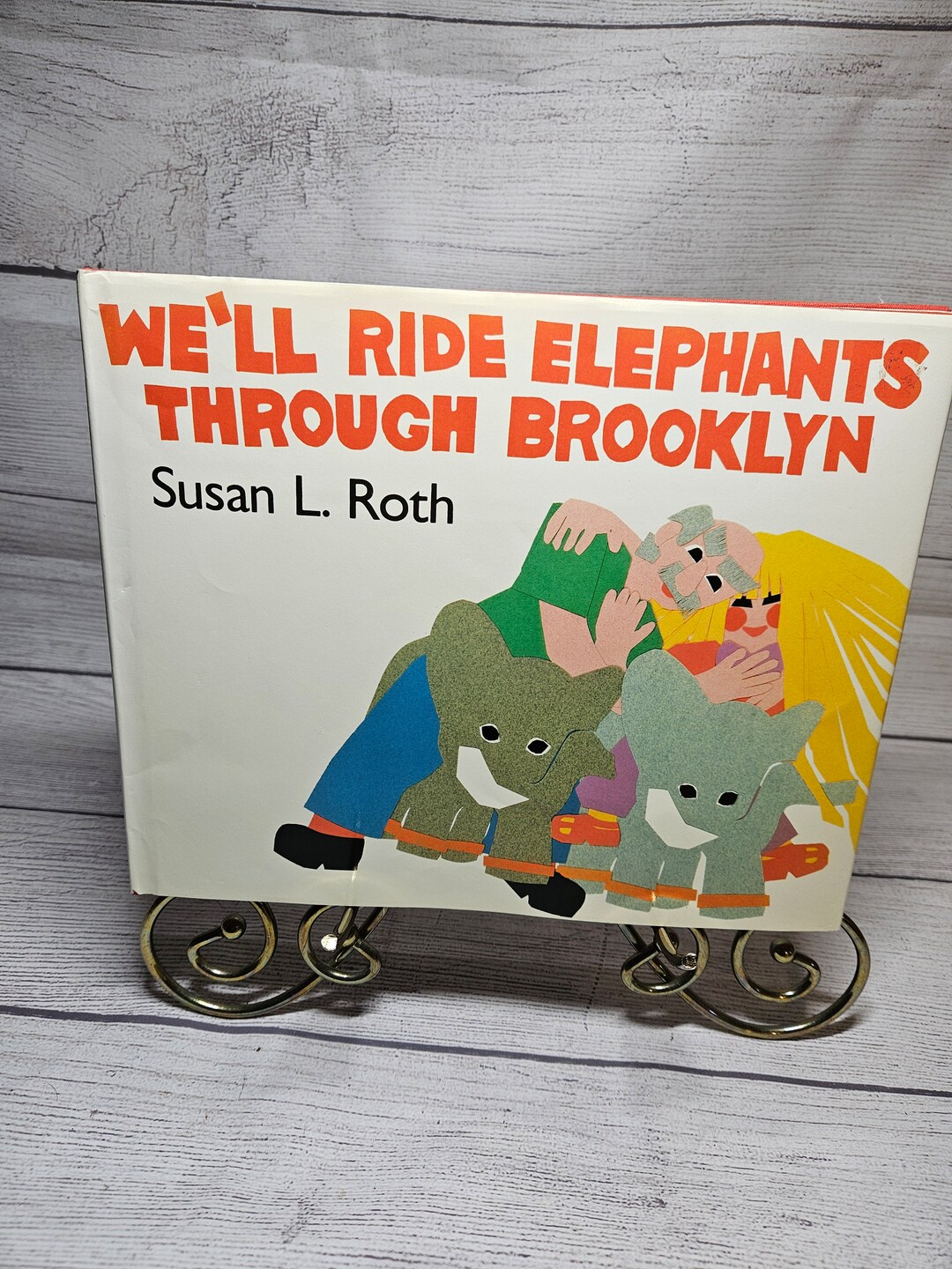 We'll Ride Elephants Through Brooklyn by Susan L. Roth HCDJ 1989 Harper ...