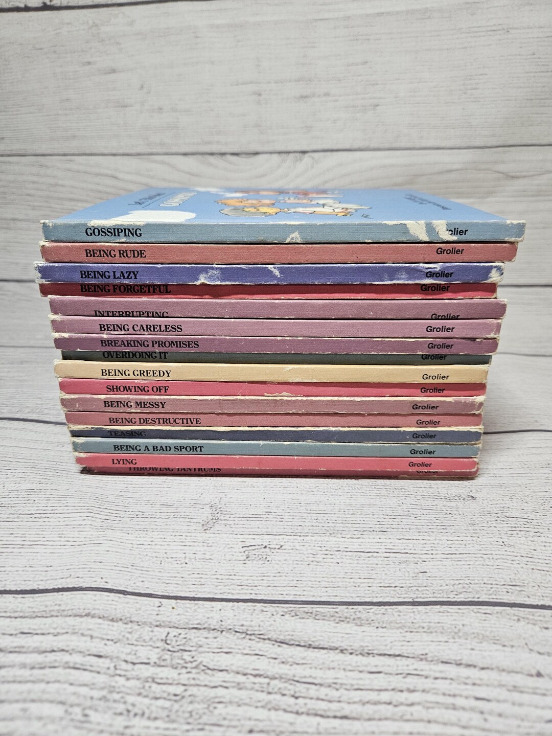 Lets Talk About... Books by Joy Berry Lot of 16 Hardcover 1980s Grolier ...