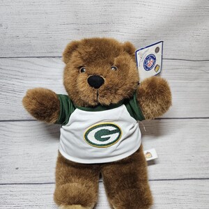 Vintage Green Bay Packers Plush Bear From Good Stuff W/ Tags 1997 - Etsy