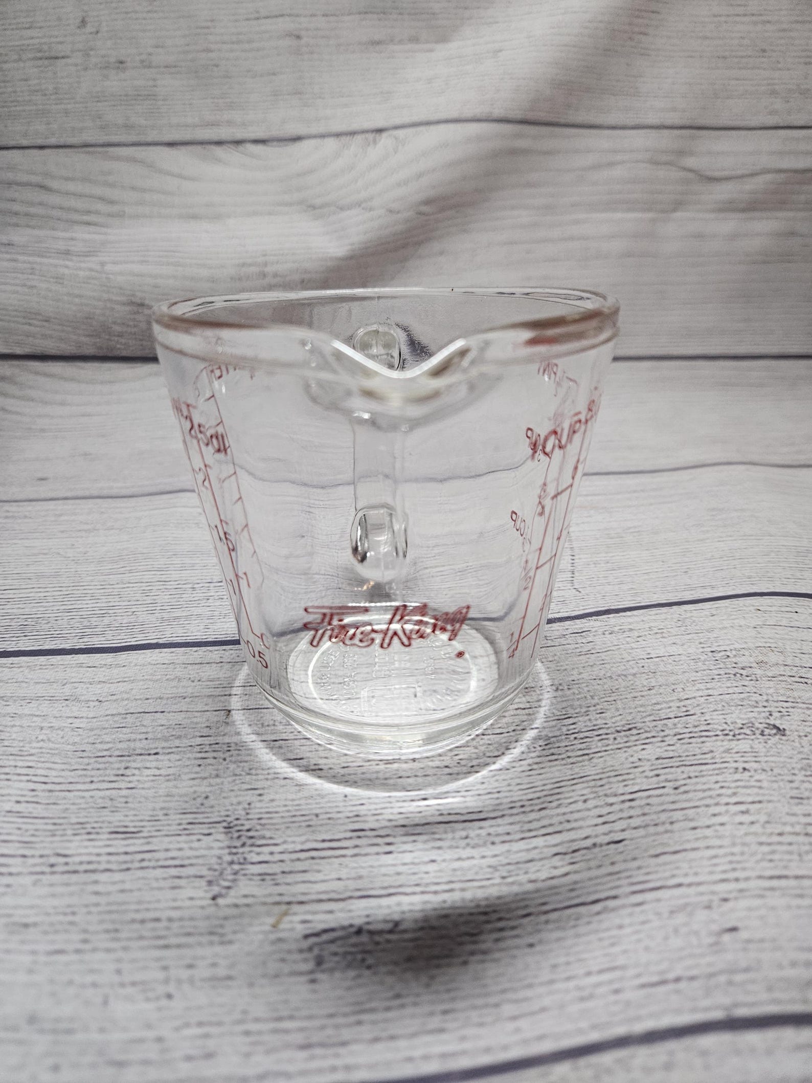 Vintage Fire King Anchor Hocking Glass 1-cup/8 Oz Measuring Cup #496 ...