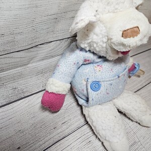 Vintage Baby Lamb Chop Plush Hand Puppet BLUE Shari Lewis PJ'S ...
