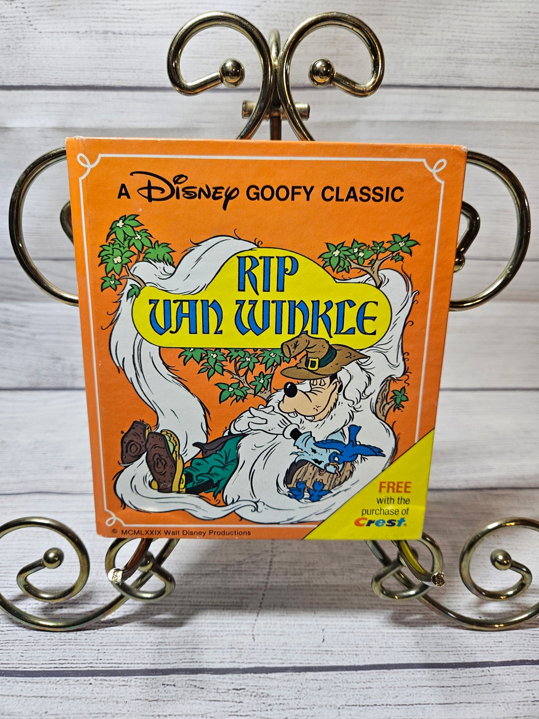 Rip Van Winkle: A Disney Goofy Classic - 1979 Hardcover - Promotional ...