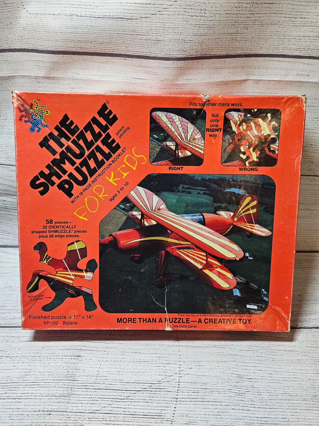 The Shmuzzle Puzzle FOR KIDS by Shmuzzles 1982, COMPLETE - No ...