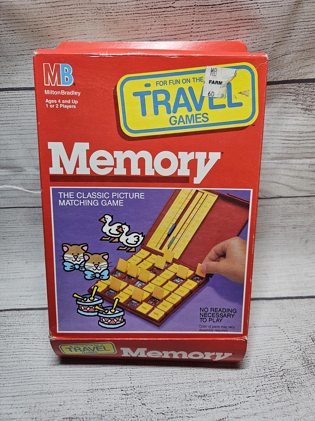 Vintage TRAVEL Memory Game - COMPLETE! - 1989 Milton Bradley - Etsy