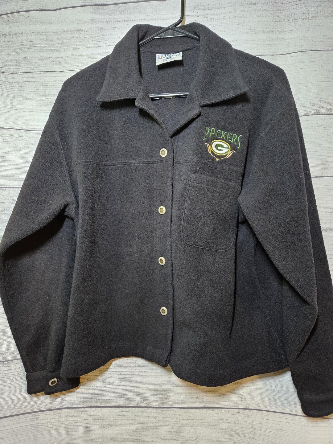 Vtg Green Bay Packers Lee Sport Casuals Womens Fleece Embroidered ...