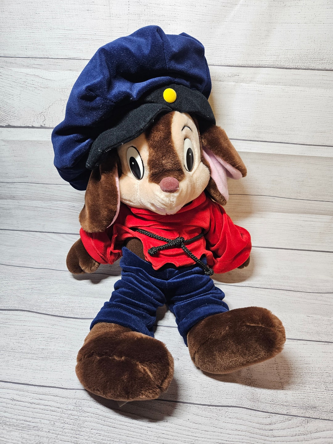 An American Tail Fievel Mouse 22 Tall Vintage Sears Plush Stuffed ...