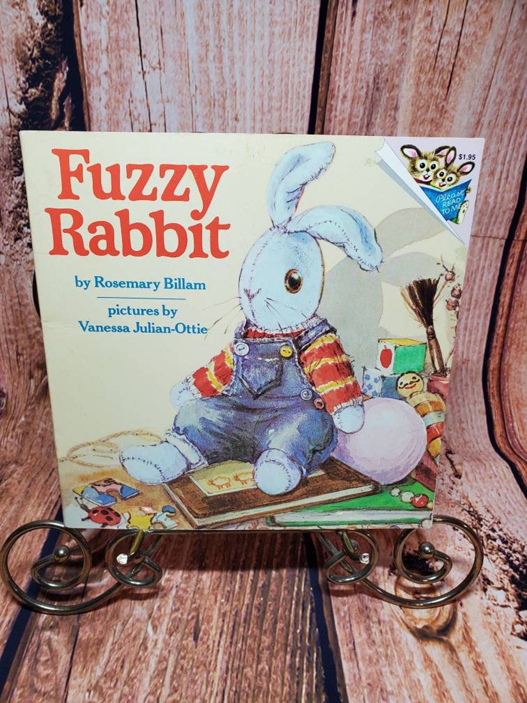 Fuzzy Rabbit Vintage Children's Book Rosemary Billam Random House First ...