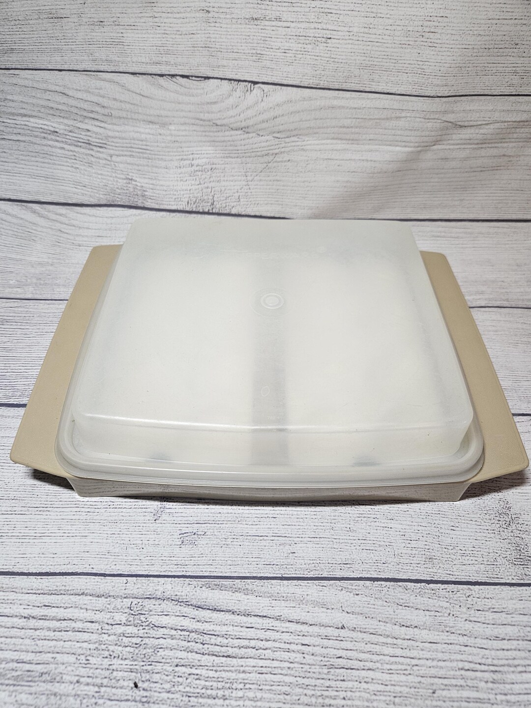 Tupperware Deviled Egg Container 723 With 2 Egg Inserts and Lid ...