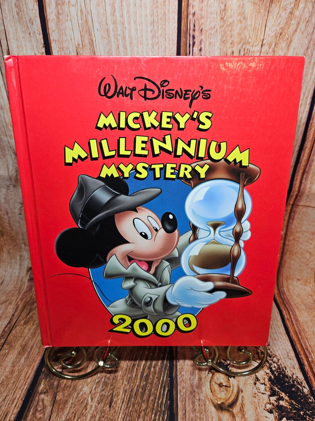 Walt Disney's Mickey's Millennium Mystery 2000 Book, Hardcover, 1999 ...