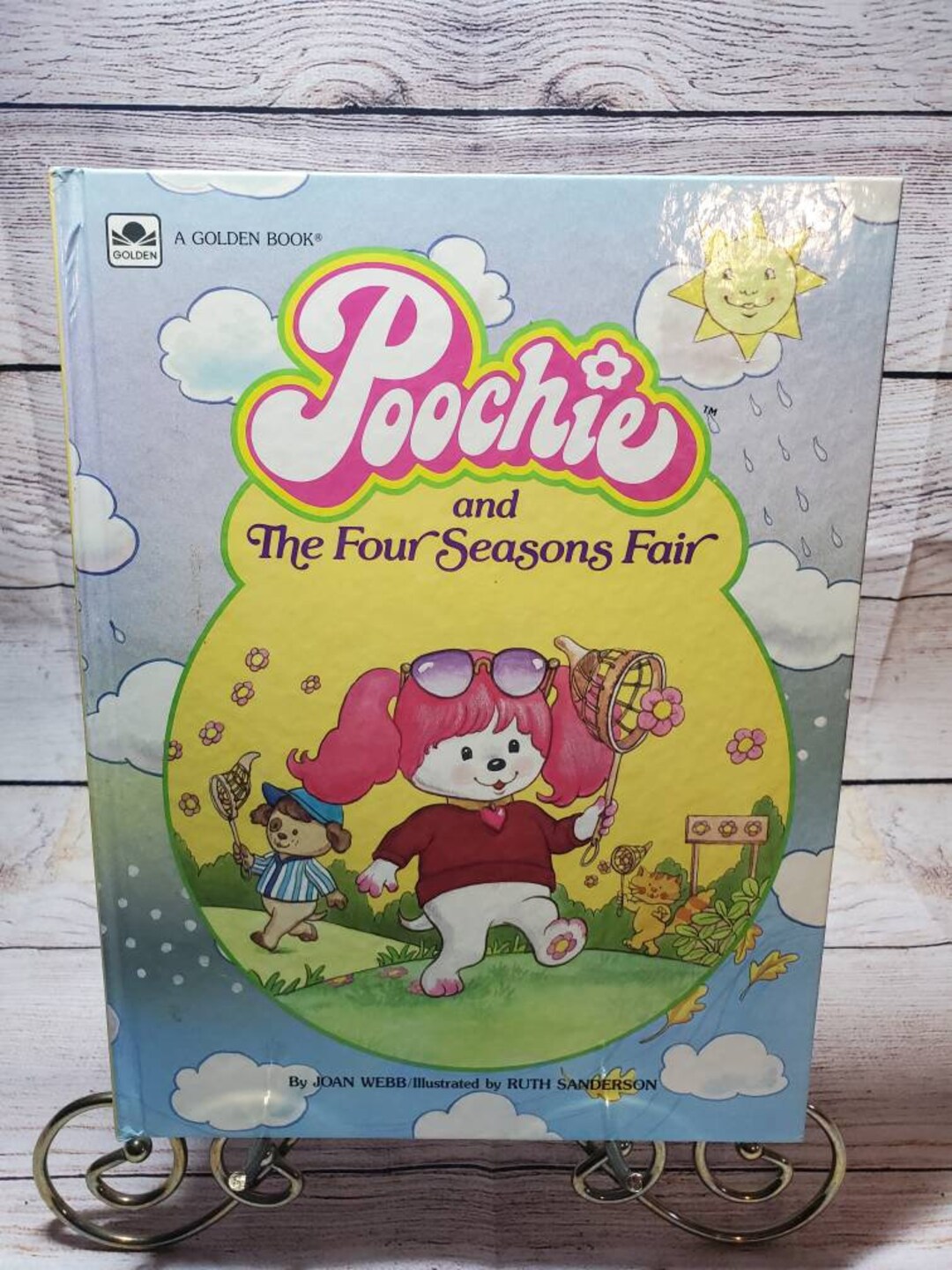 Poochie and the Four Seasons Fair by Joan Webb, HARDCOVER, A Golden ...