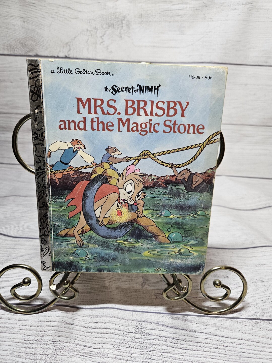 Vintage He Secret of Nimh: Mrs. Brisby and the Magic Stone 1982 Little ...
