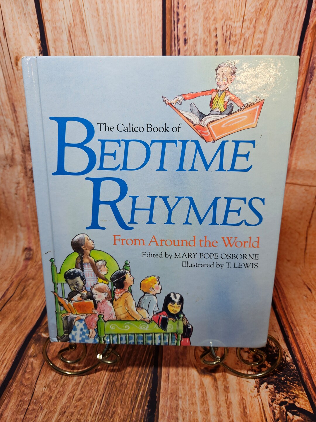 The Calico Book of Bedtime Rhymes From Around the World, 1990 Hardcover ...