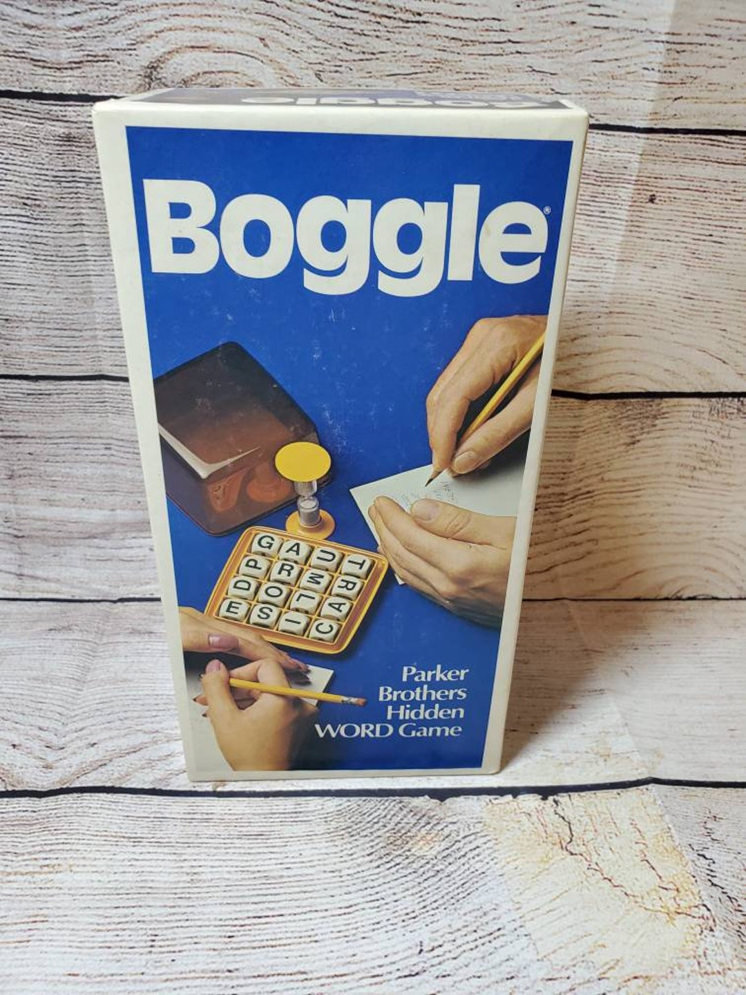 Vintage Boggle by Parker Brothers Word Game COMPLETE 1976 - Etsy