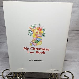 My Christmas Fun Book: in My Own Words All About Me Paperback 1983 ...