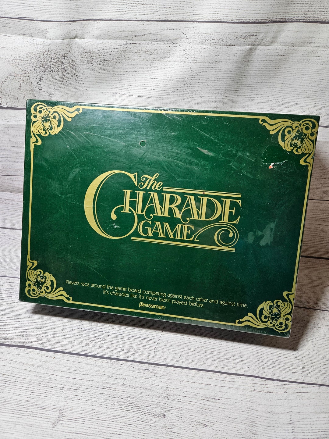 The Charade Game by Pressman 1985 NEW OLD STOCK Charades Board Game - Etsy