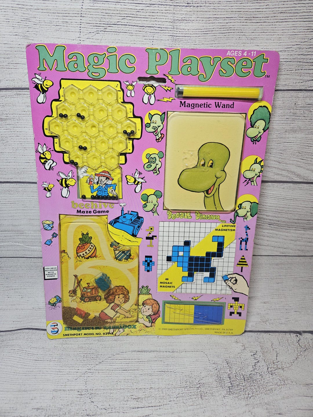 Vintage Magic Playset Magnetic Wand Games - NEW OLD STOCK - 1989 ...