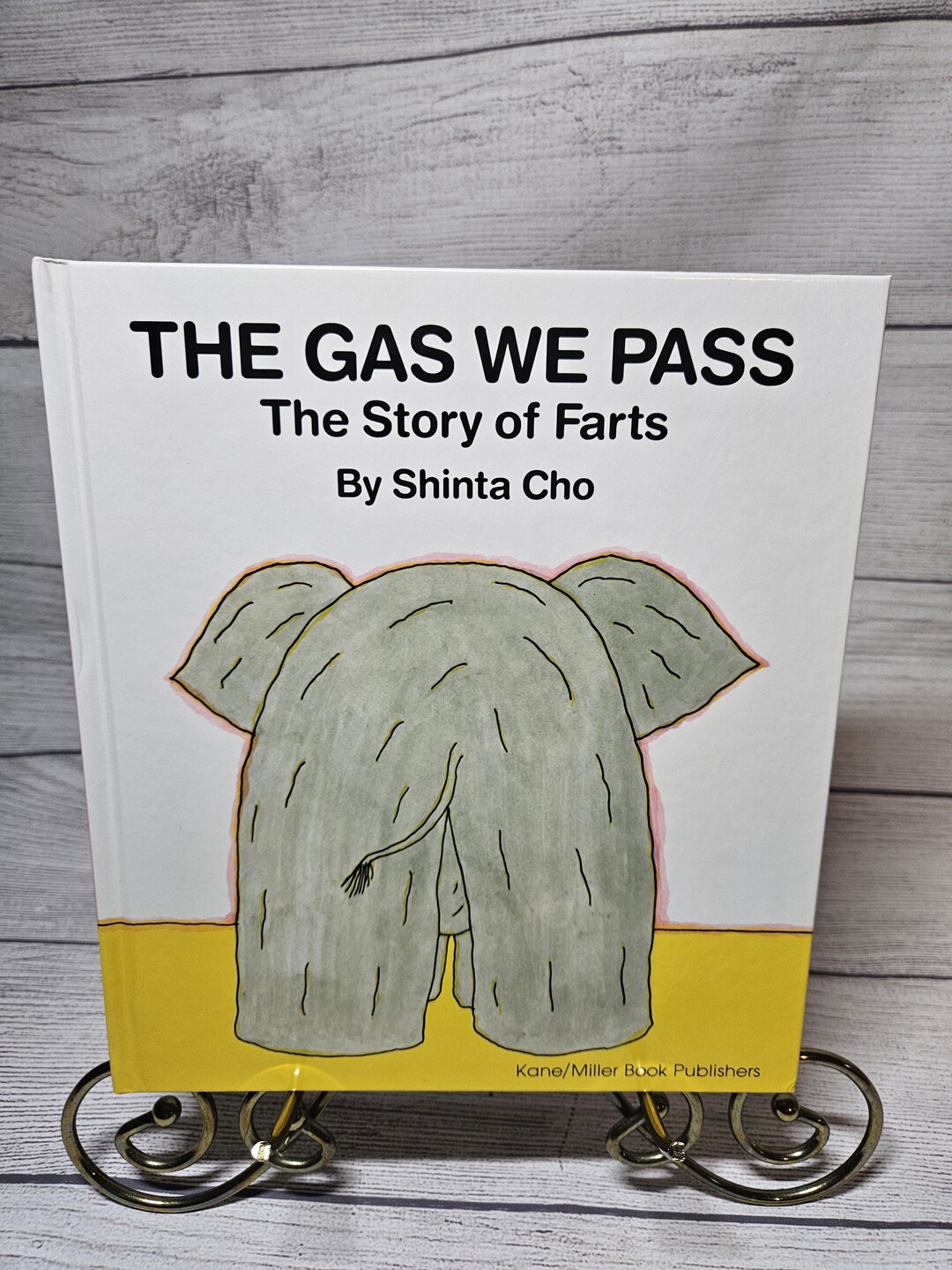 Vtg "the Gas We Pass: the Story of Farts" by Shinta Cho - Hardcover ...