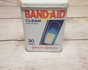 Band Aid Container - Etsy