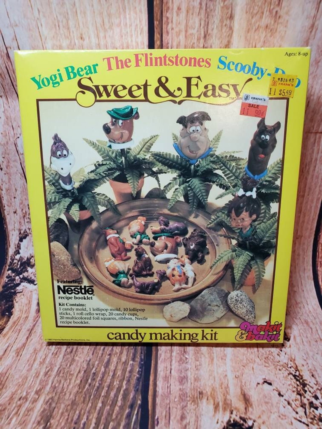 Yogi Bear, Flintstones, Scooby-doo Sweet & Easy Candy Making Kit 1983 ...