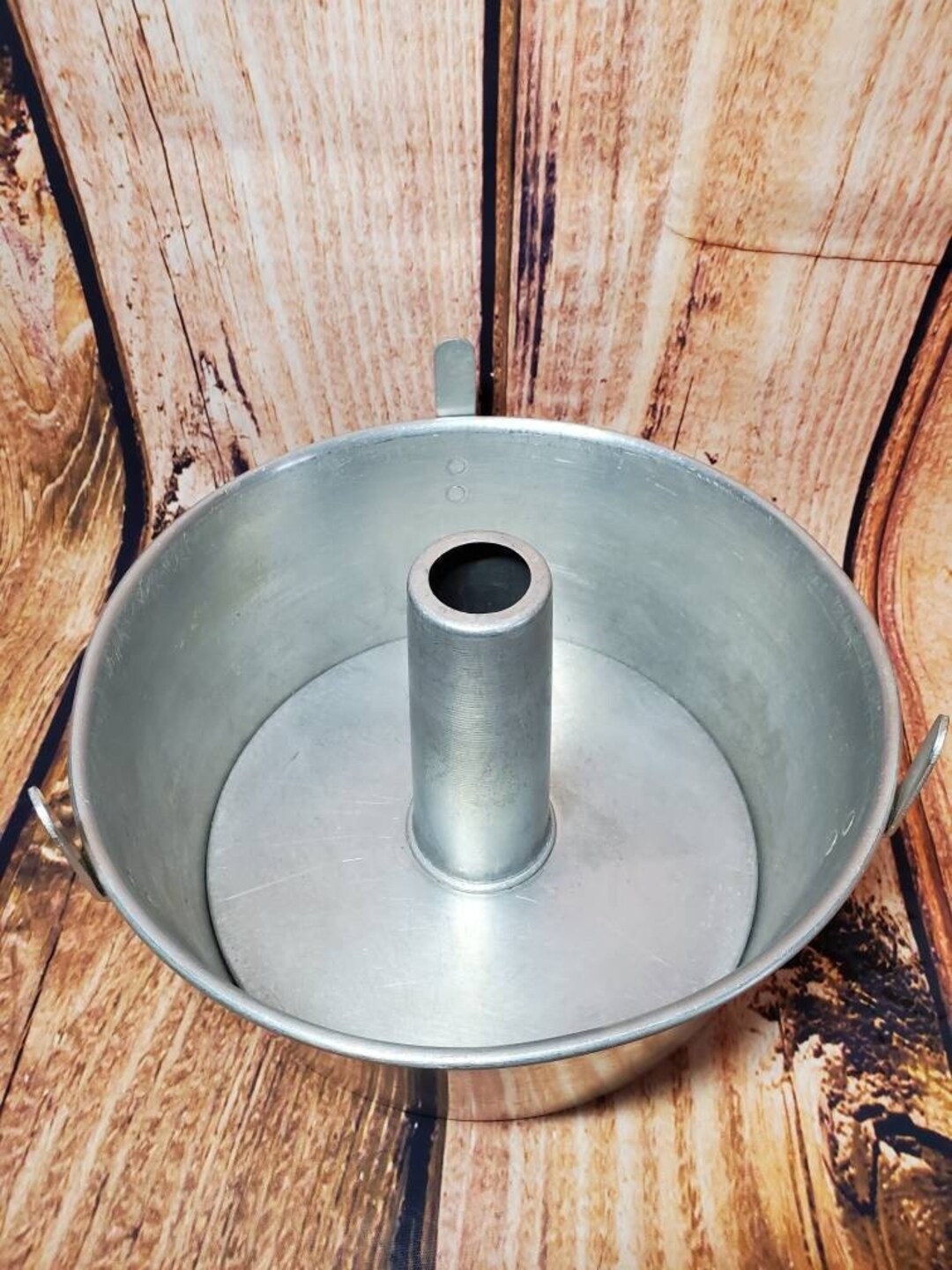 Vintage COMET Aluminum Round Angel Food Cake Tube Pan 10x4-1/4 Baking ...