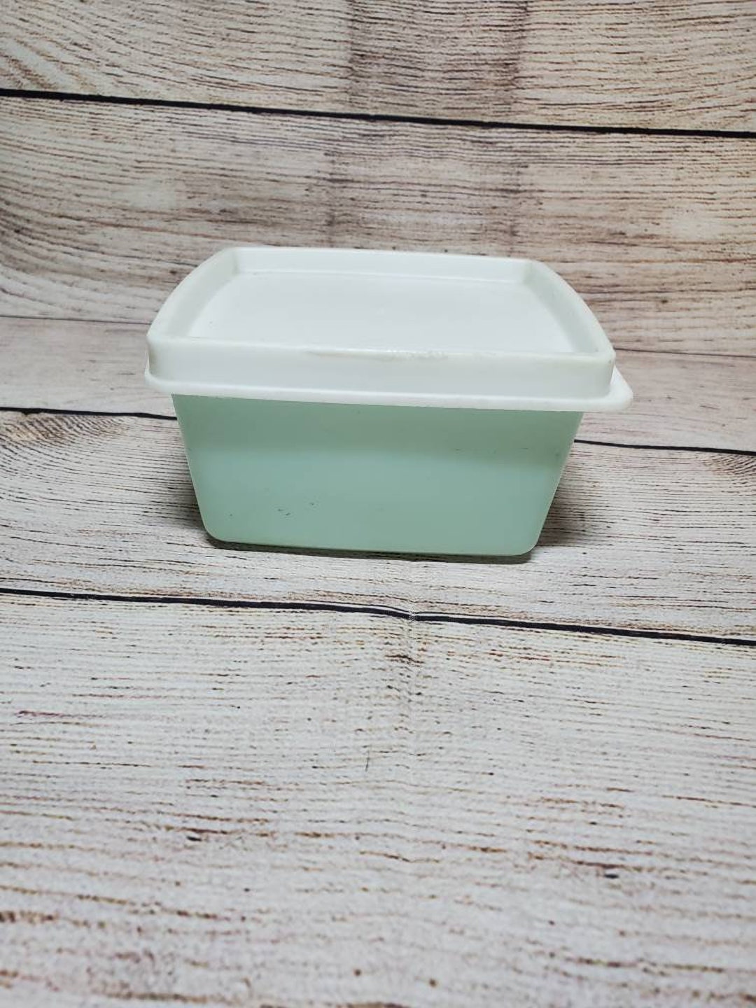 Vintage Rubbermaid Party Plan 1 Pint Container Blue With White Lid J ...