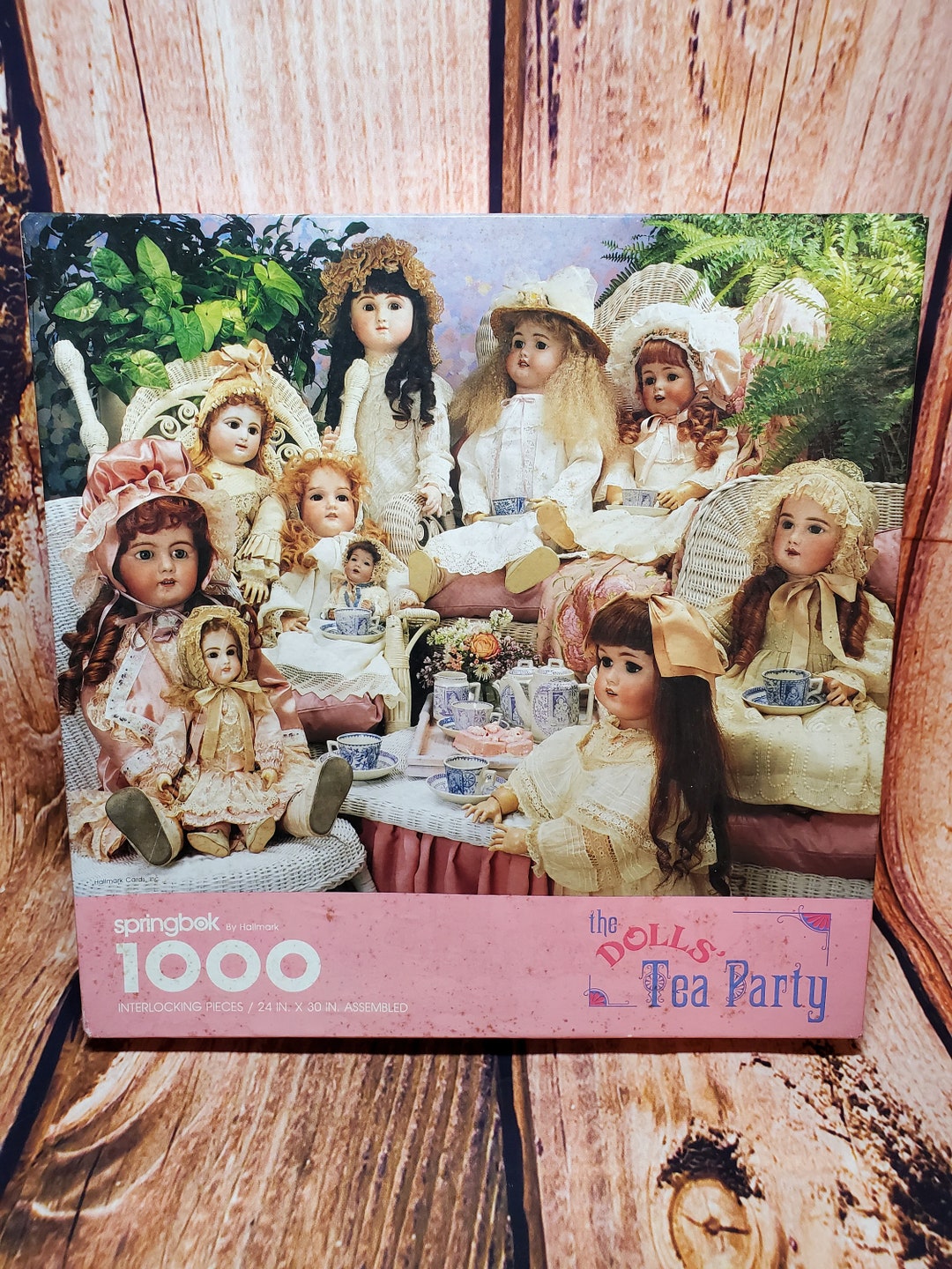 Springbok Hallmark 1000-piece Puzzle the Dolls' Tea - Etsy