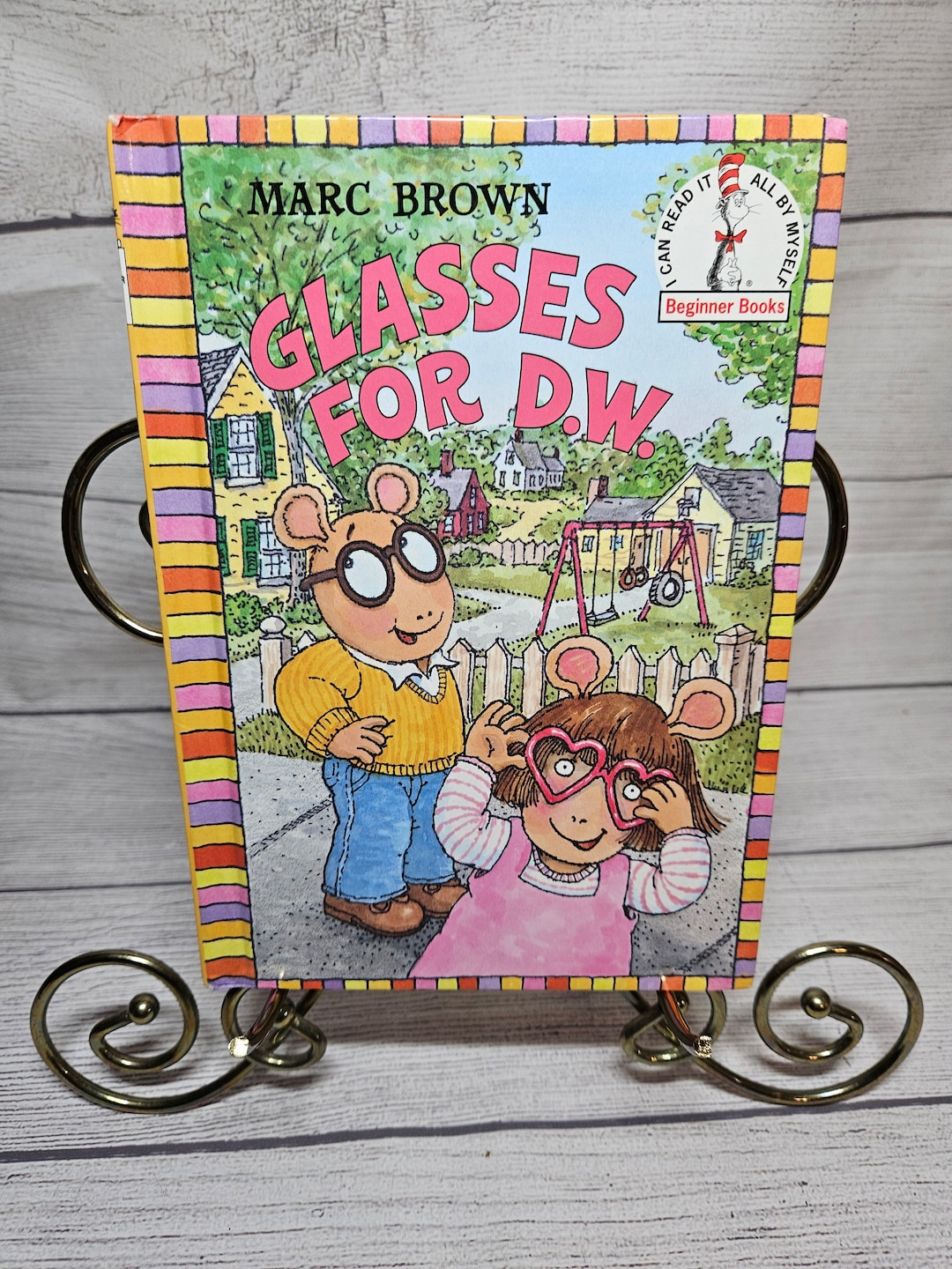 Vintage ARTHUR Dr. Seuss Beginner Book Glasses for D.W. Hardcover, 1996 ...