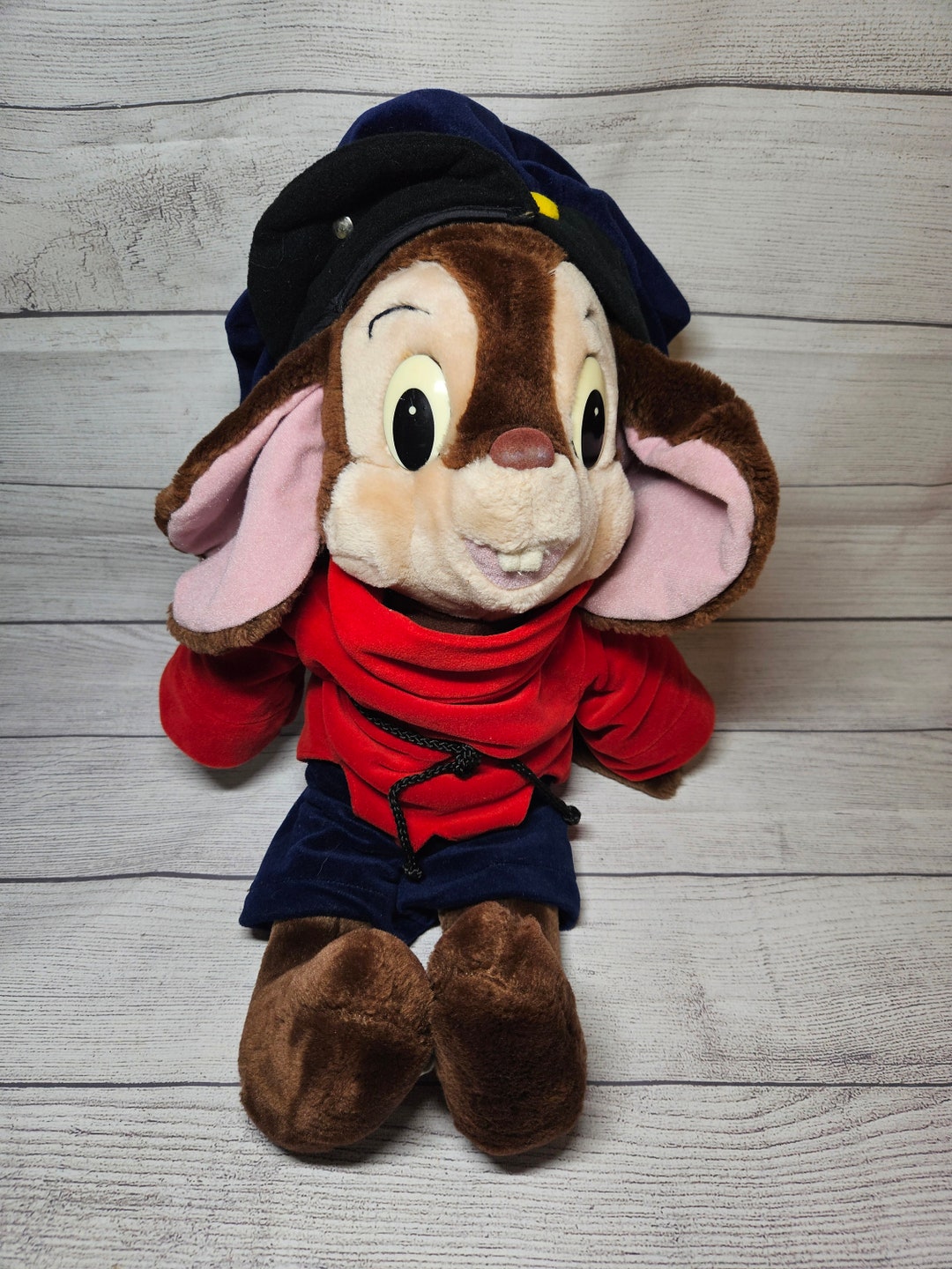 An American Tail Fievel Mouse 22 Tall Vintage Sears Plush Stuffed ...