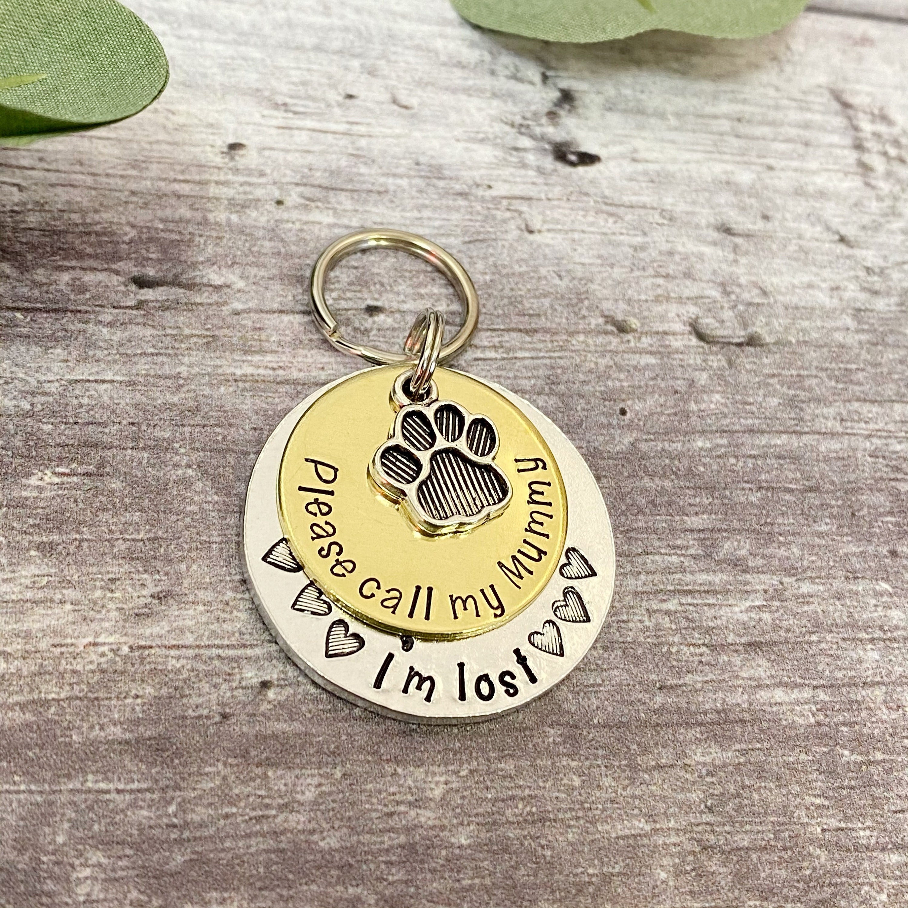 Dog Tag I'm Lost Dog Tag Call My Mummy Dog Tag | Etsy