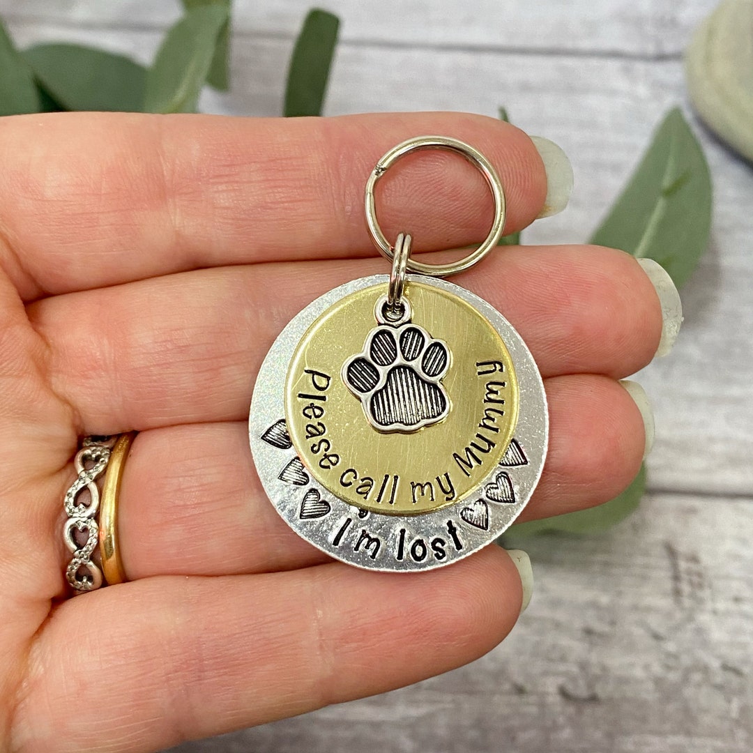 Dog Tag | I'm Lost Dog Tag | Call My Mummy Dog Tag | I'm Lost Pet Tag ...