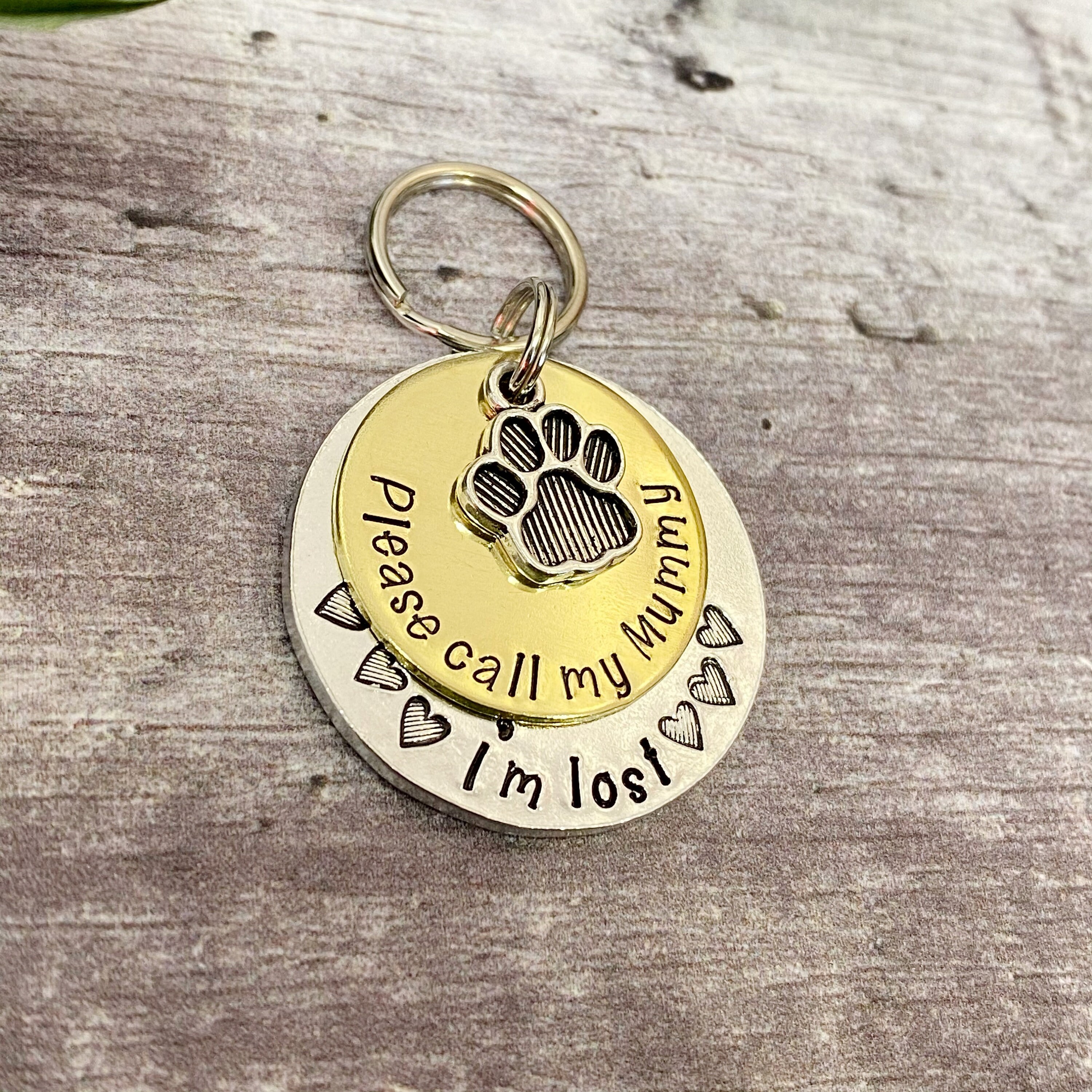 Dog Tag I'm Lost Dog Tag Call My Mummy Dog Tag | Etsy