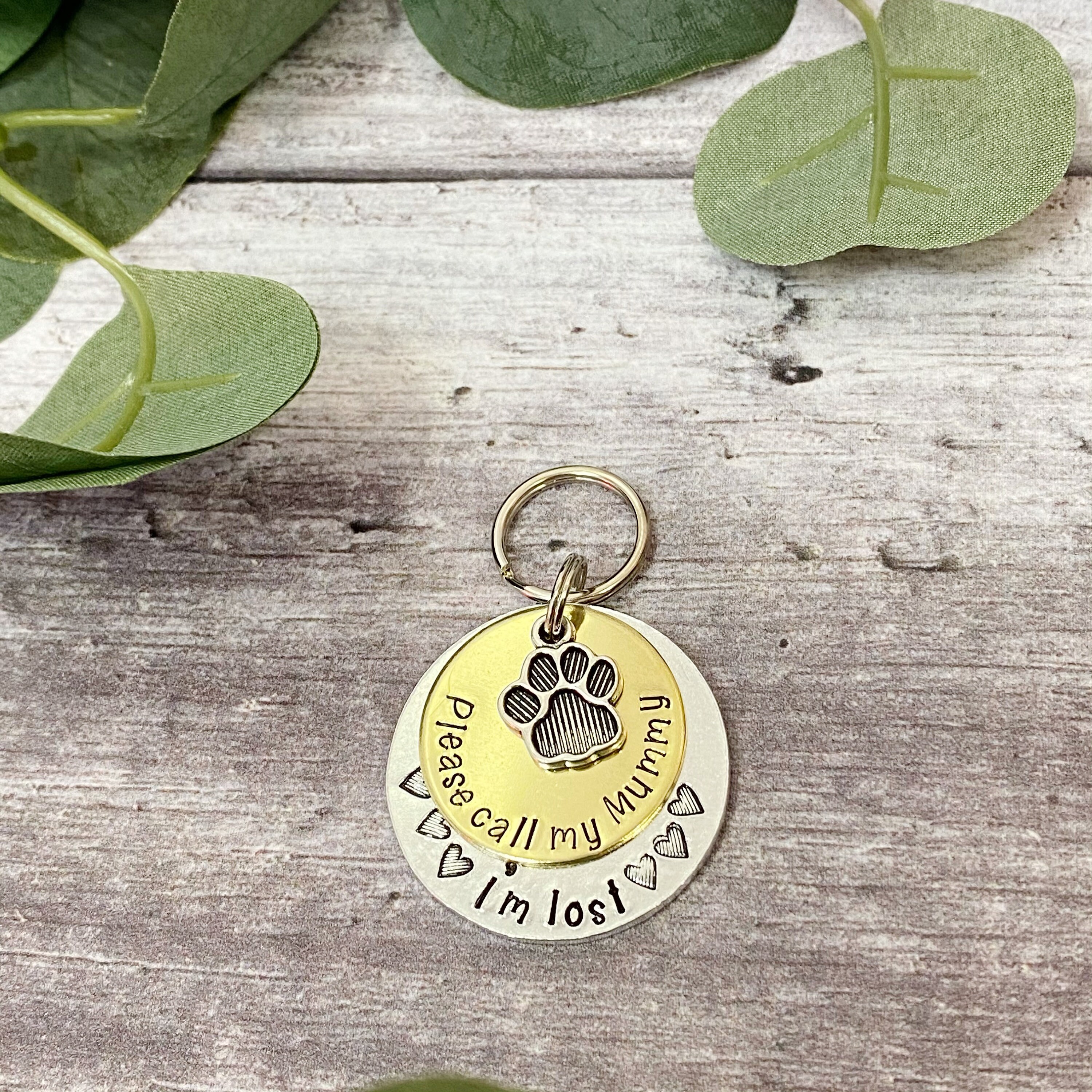Dog Tag I'm Lost Dog Tag Call My Mummy Dog Tag - Etsy