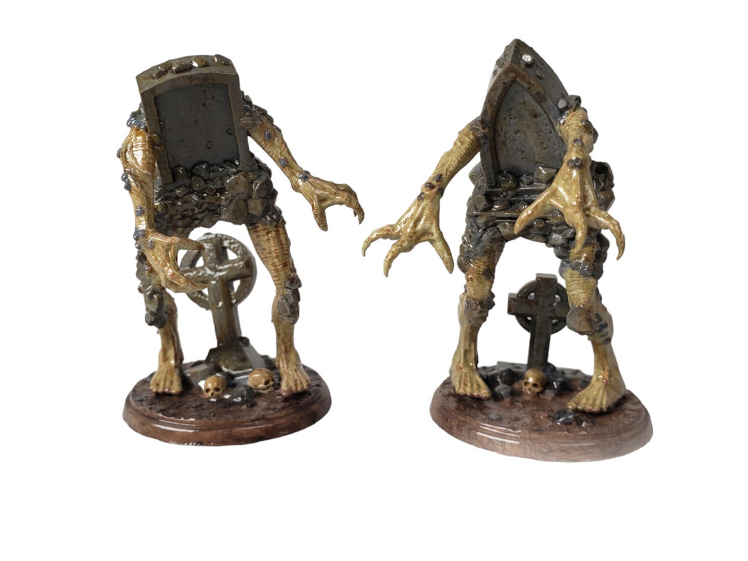 Tombstone Monsters - for Lemax Spooky Town & Dept 56 Halloween Villages ...