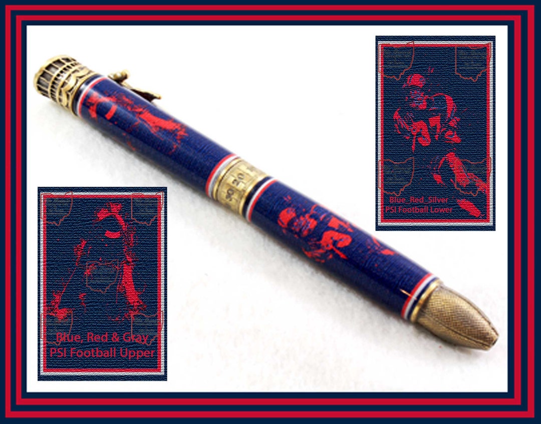 Football Ballpoint Pen, Blue and Red | Gift for Football Player, Coach ...