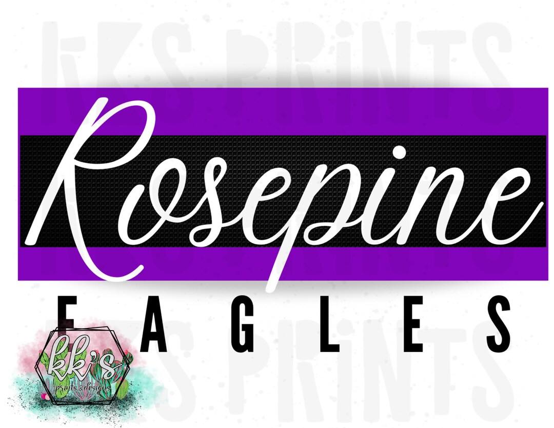 Rosepine Eagles, School Pride Leopard Design, Sublimation Design ...