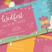 Wedfest Invitation, Festival Wedding Invitation, Tipi Wedding ...