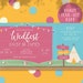 Wedfest Invitation, Festival Wedding Invitation, Tipi Wedding ...