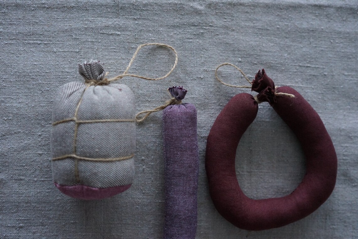 Play Food Set Sausages - Etsy