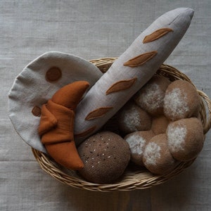 Play Food, Bread Set I - Etsy