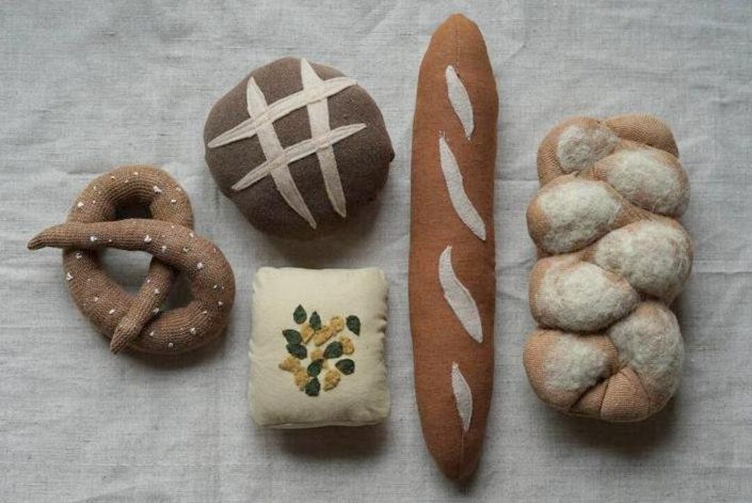 Play Food Set, Bread II - Etsy