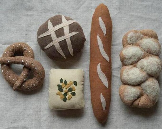 Play Food Set Bread II - Etsy