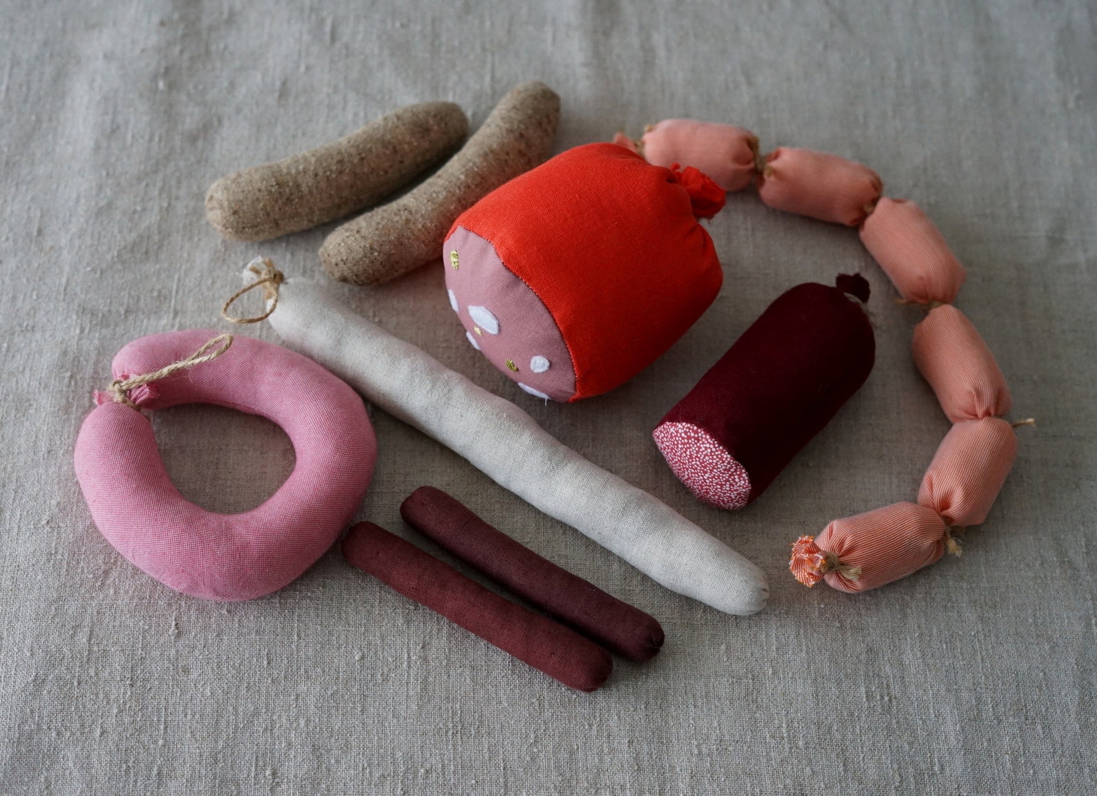 Play Food Set Sausages II - Etsy